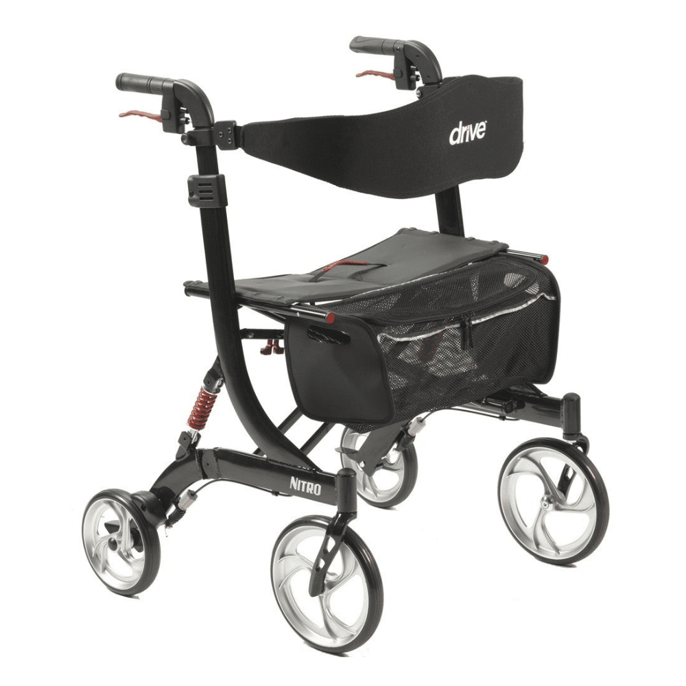 Drive Nitro Heavy Duty Rollator - Divine Mobility | Home Healthcare Store