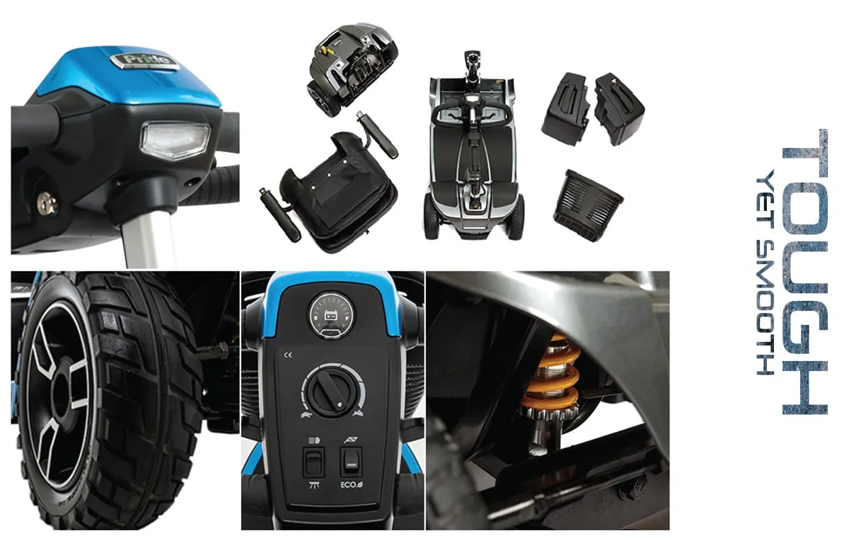 Pride Revo 2.0 Scooter Three Wheel S66 - Divine Mobility | Home ...